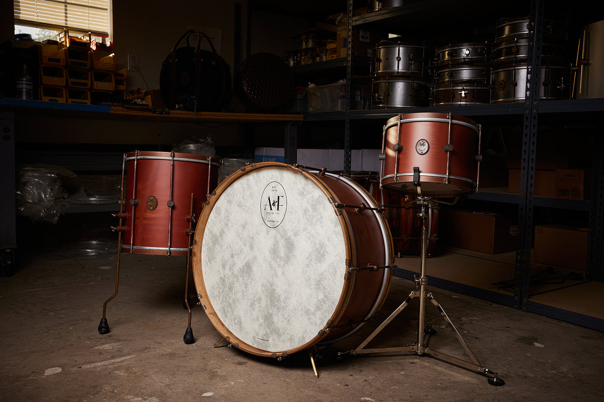 Featherweight Bass Drum – A&F Drum Co